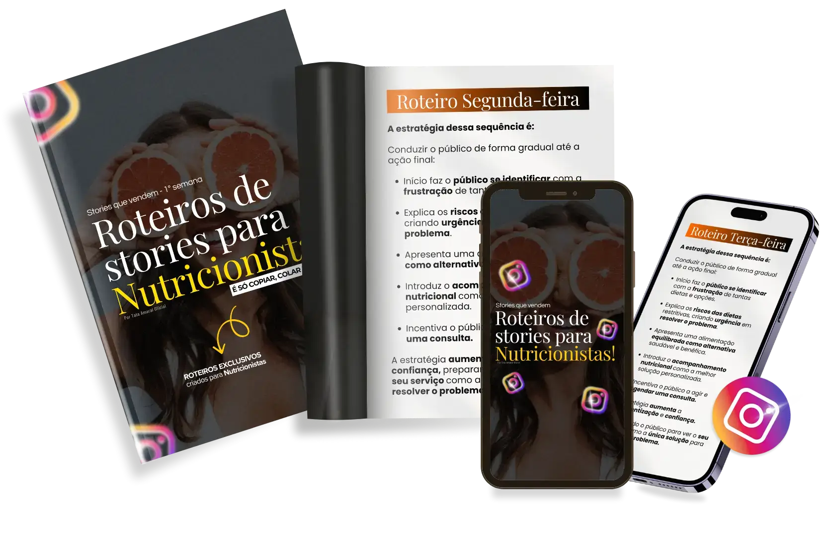 Roteiros Exclusivos para Nutricionistas - Lp Tata Amaral